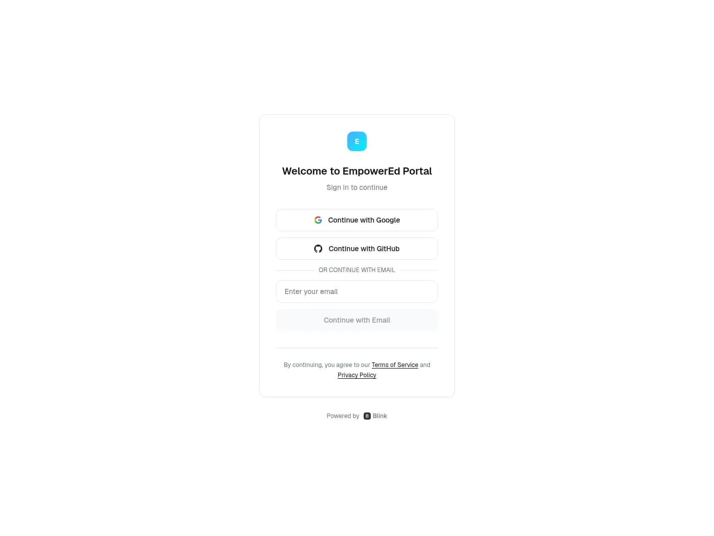 EmpowerEd Portal