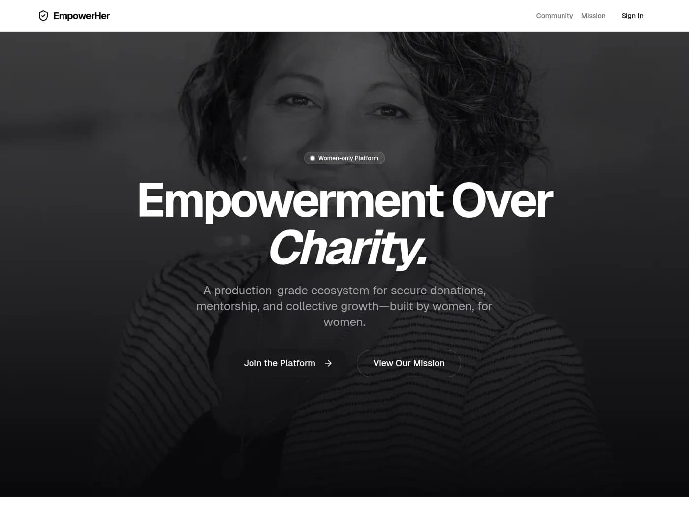 EmpowerHer Platform