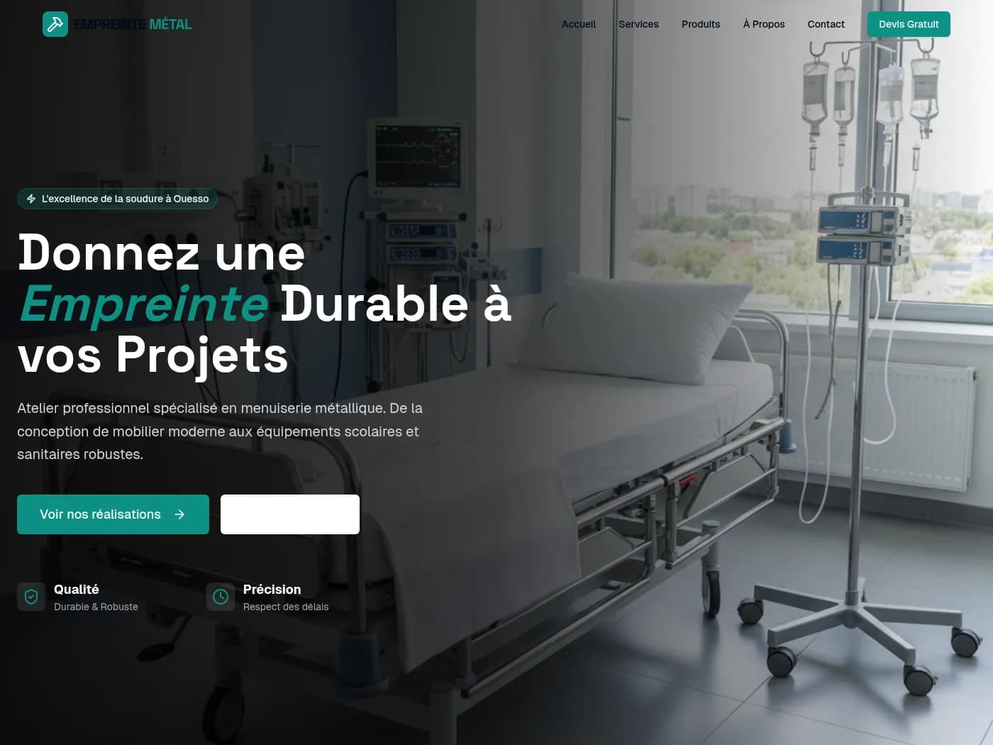 Empreinte Métal Web Presence