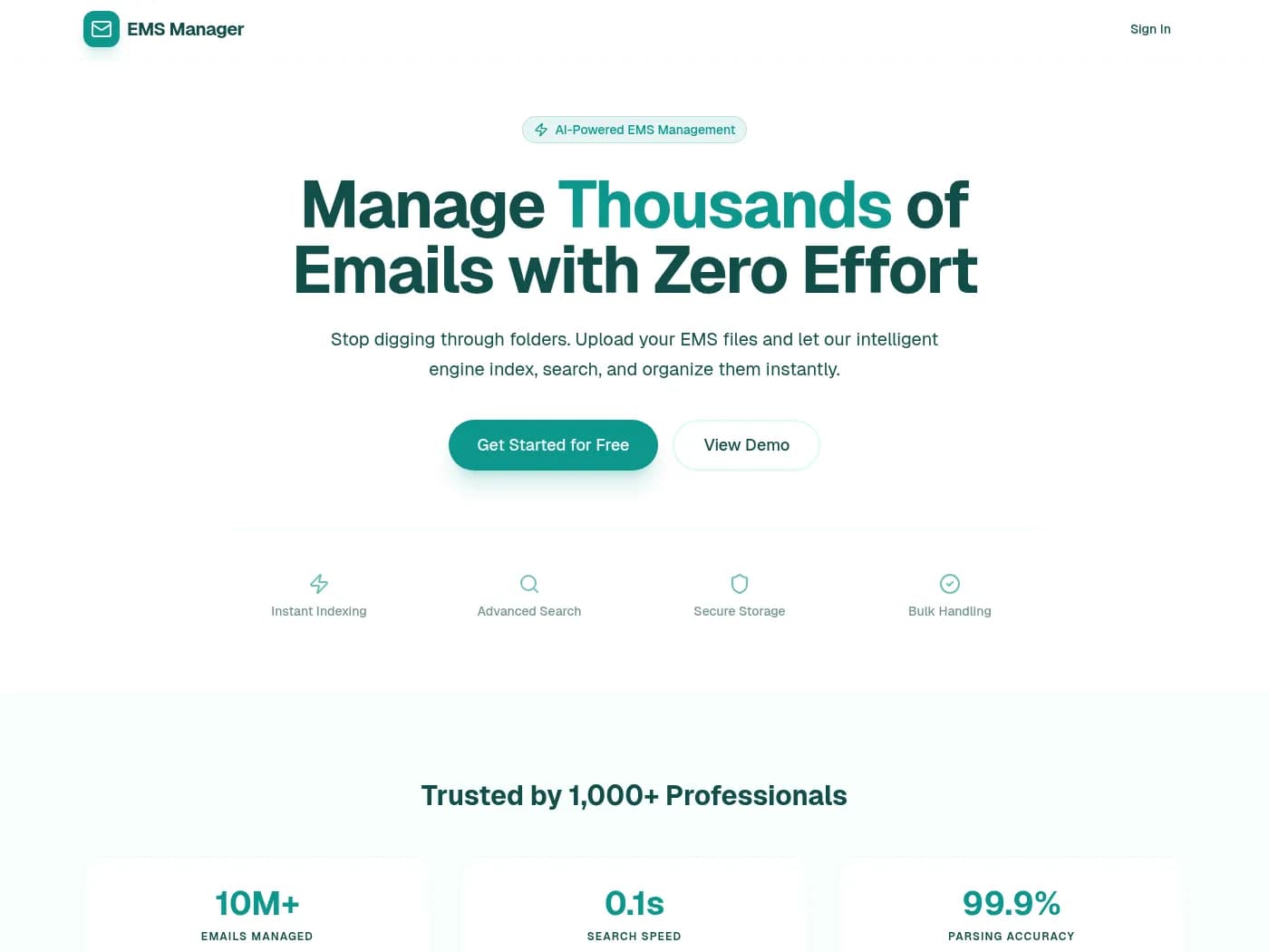 EMS File Manager