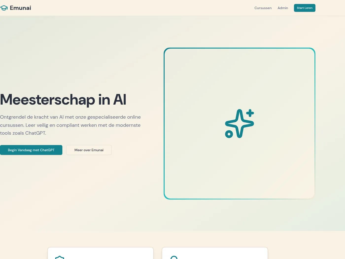 Emunai AI Learning Platform