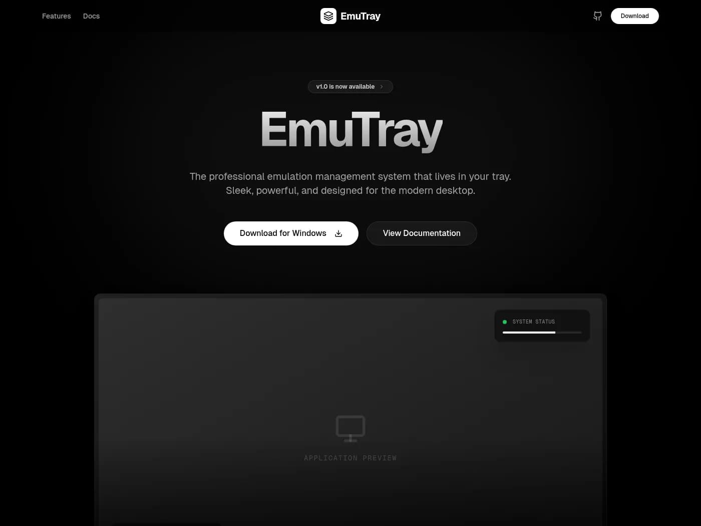 EmuTray Website