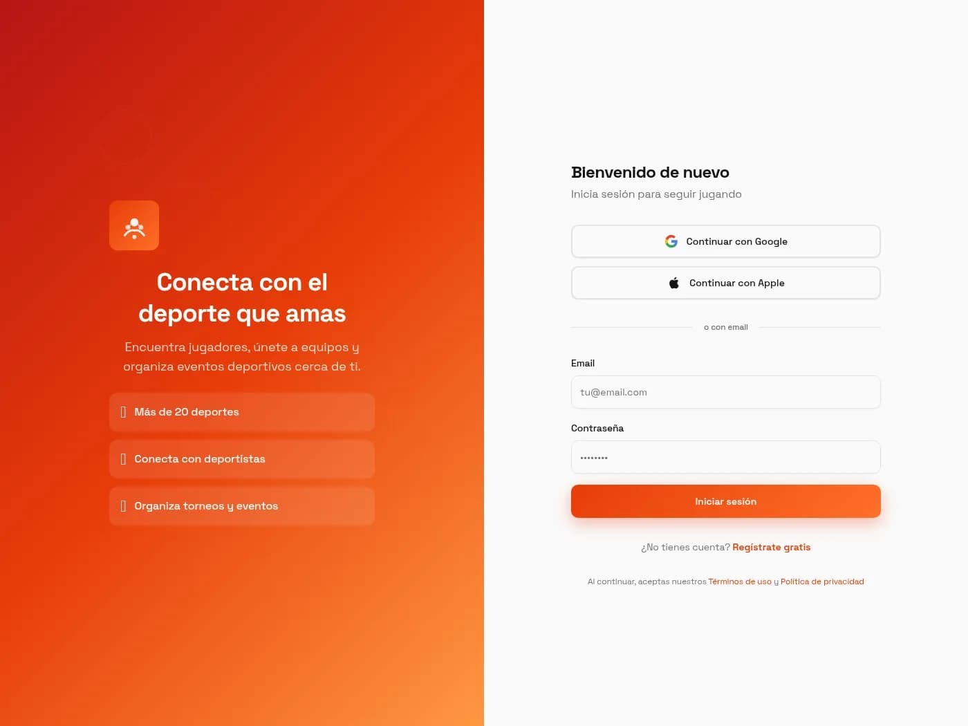 Encuentra tu Equipo