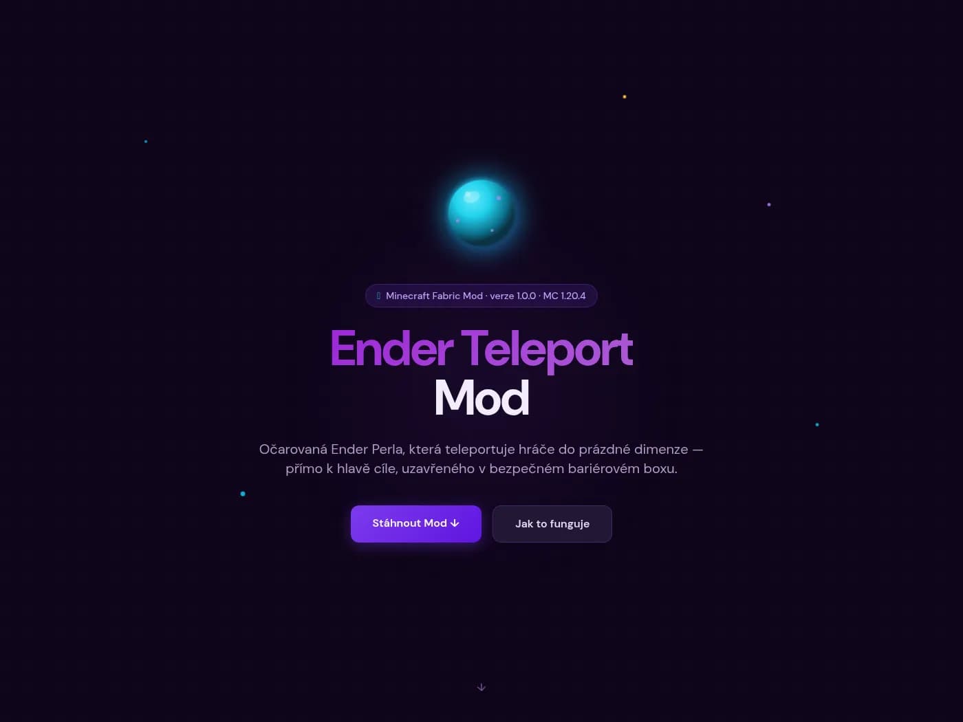 Ender Teleport Mod