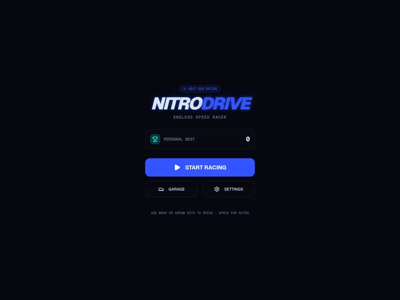 NitroDrive Endless Racer