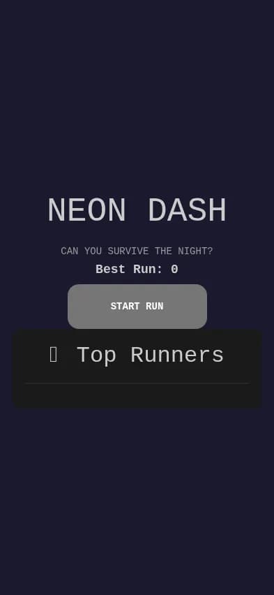 Endless Runner Adventure