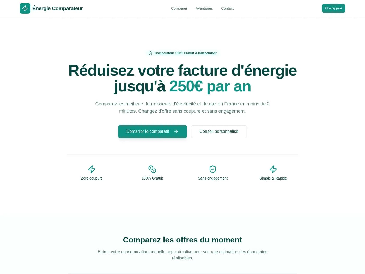 Énergie Comparateur France