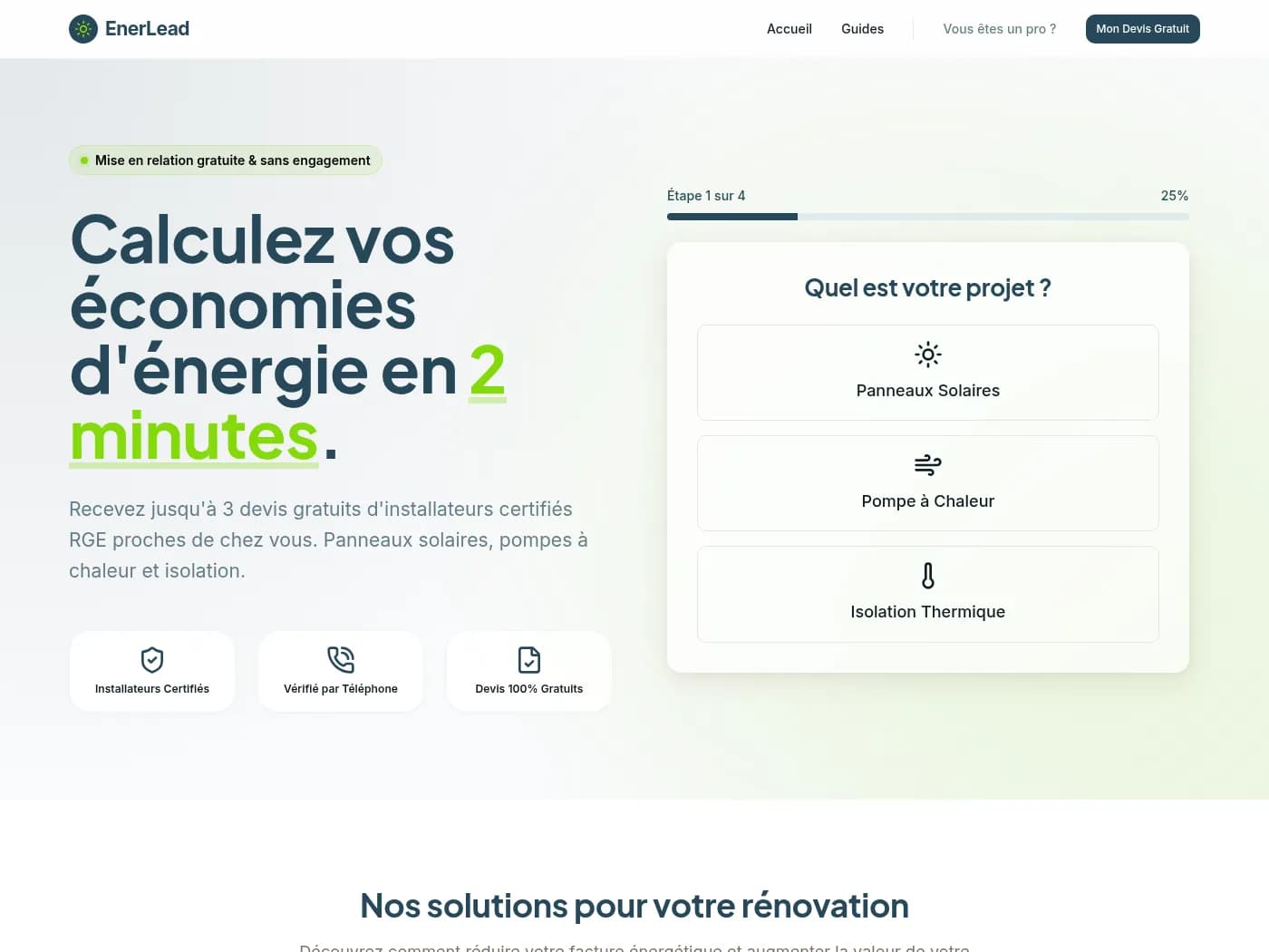 EnerLead Marketplace