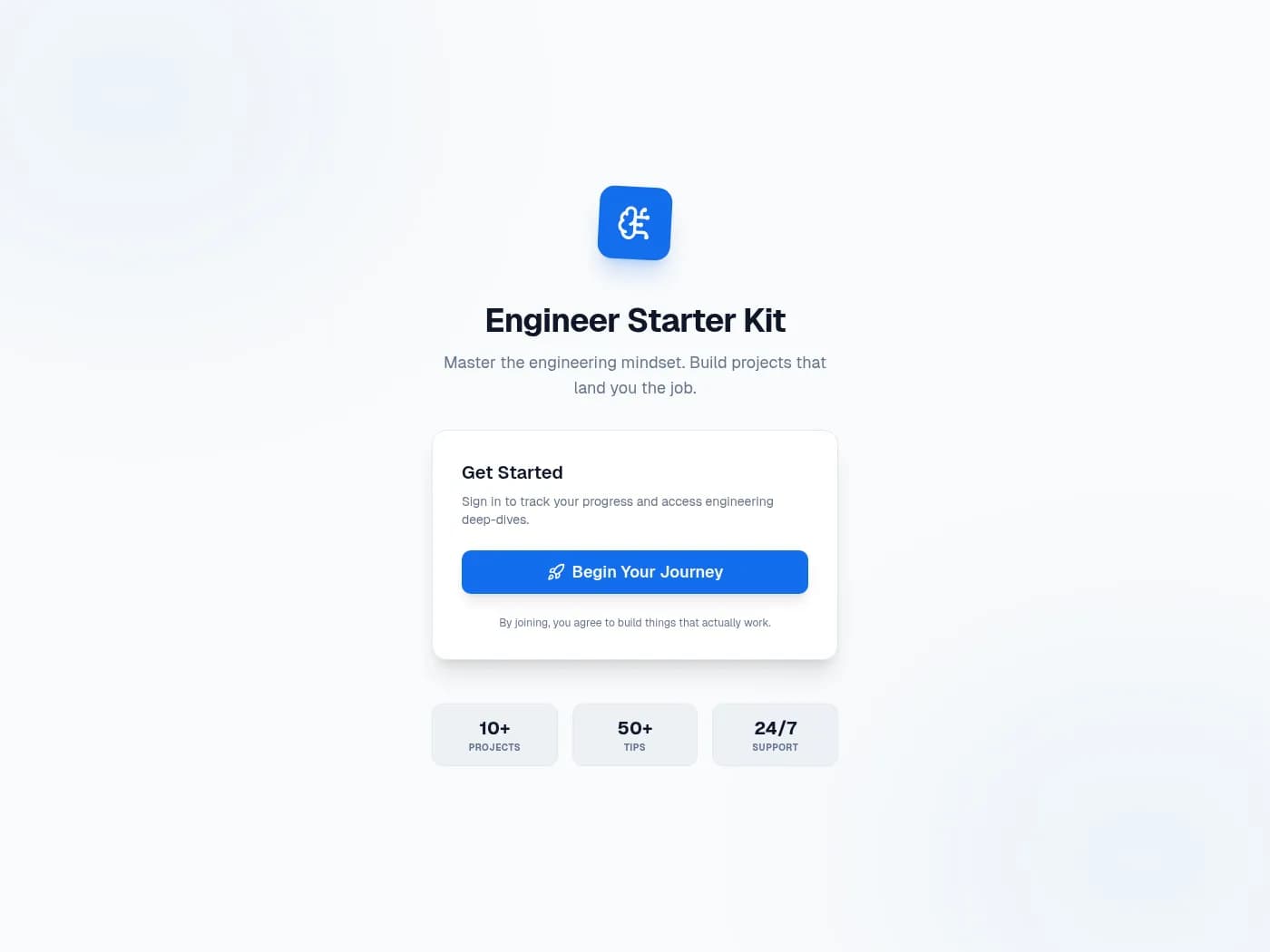 Engineer Starter Kit