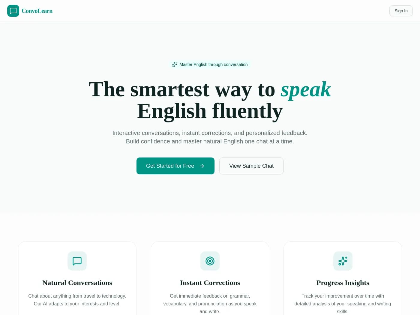 ConvoLearn English