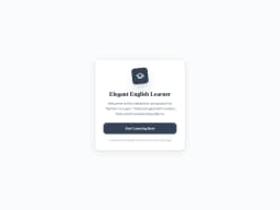Elegant English Learner