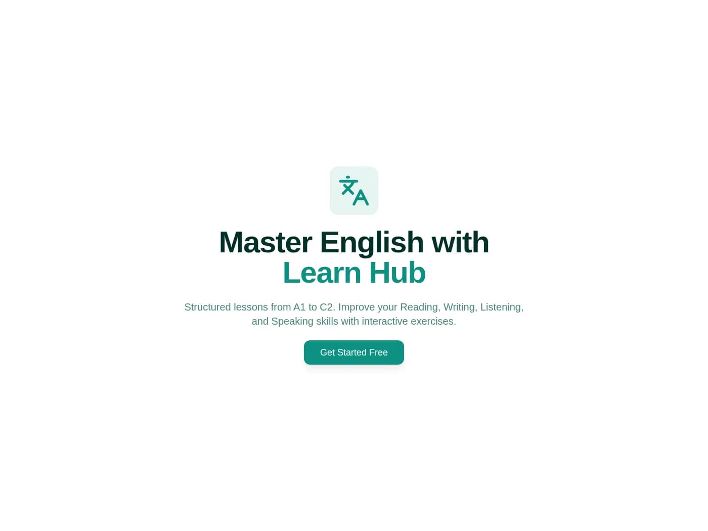 Learn English Hub