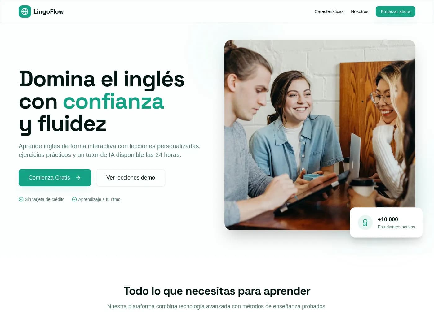 English Learner Web App
