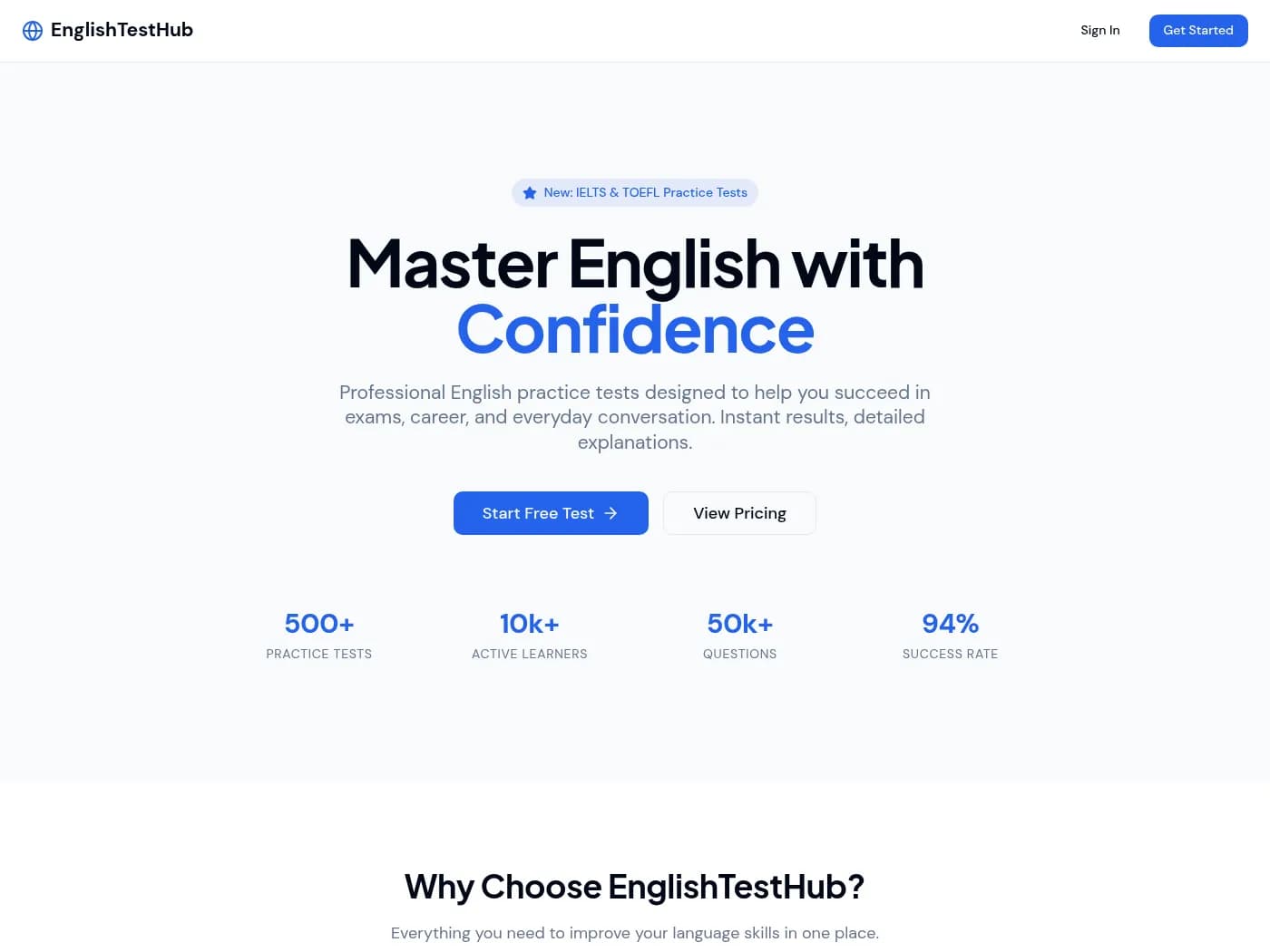 English Test Hub