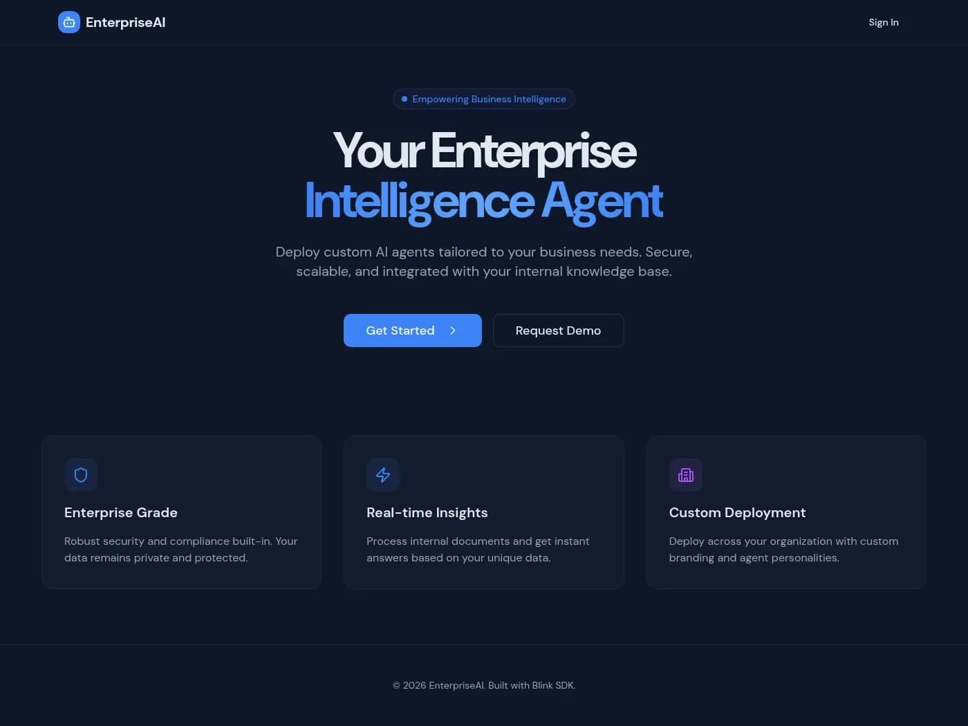 Enterprise AI Agent