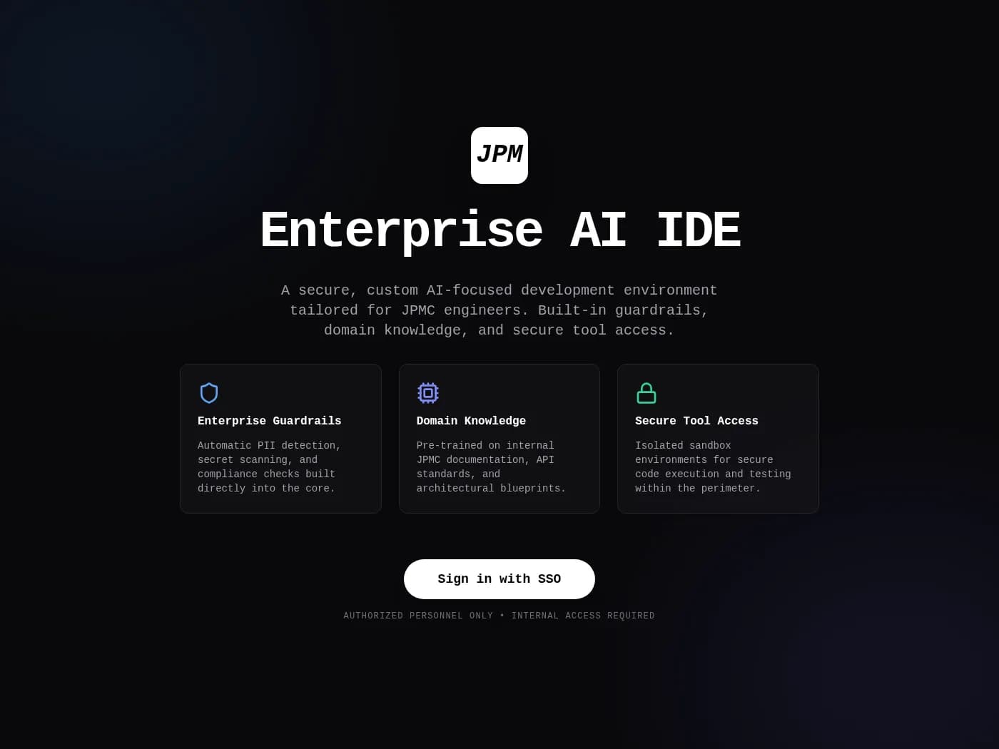 Enterprise AI IDE