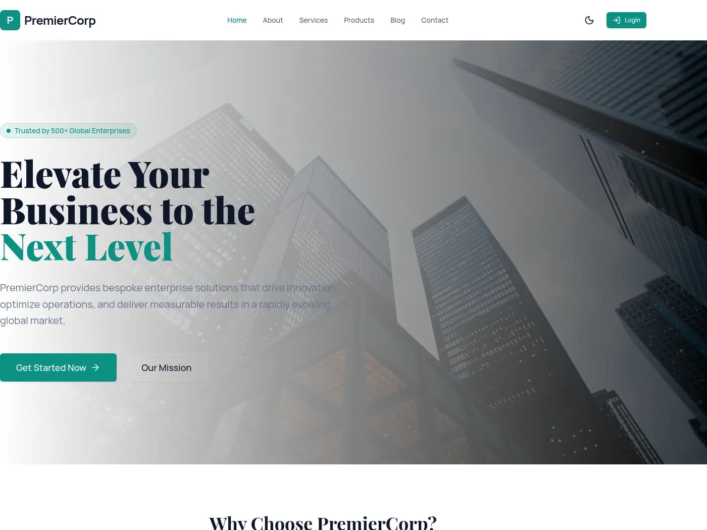 PremierCorp Web Suite