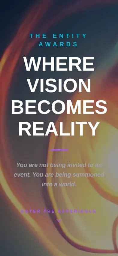 Entity Immersive Invitation