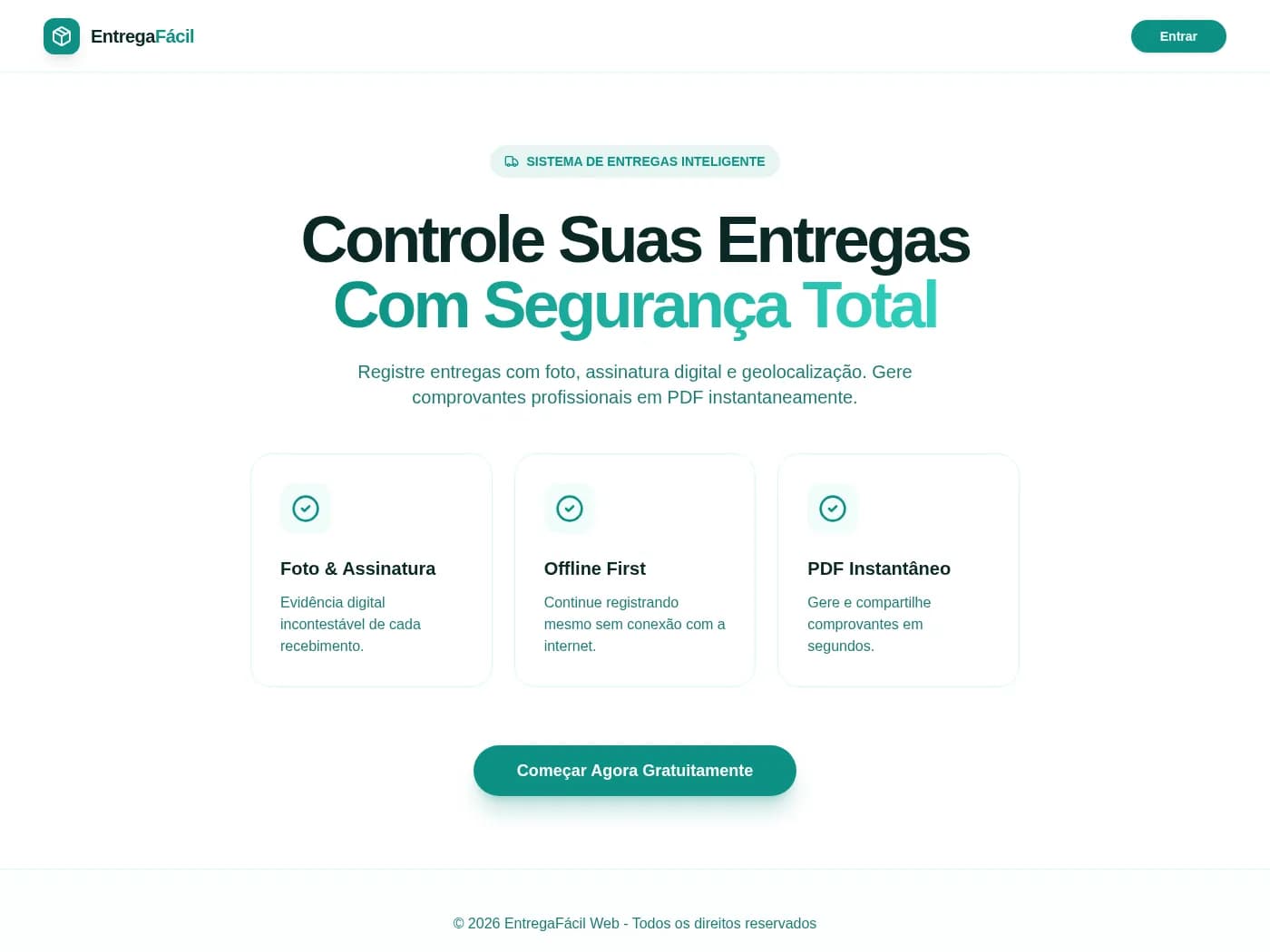 Epp de Protocolo entregas