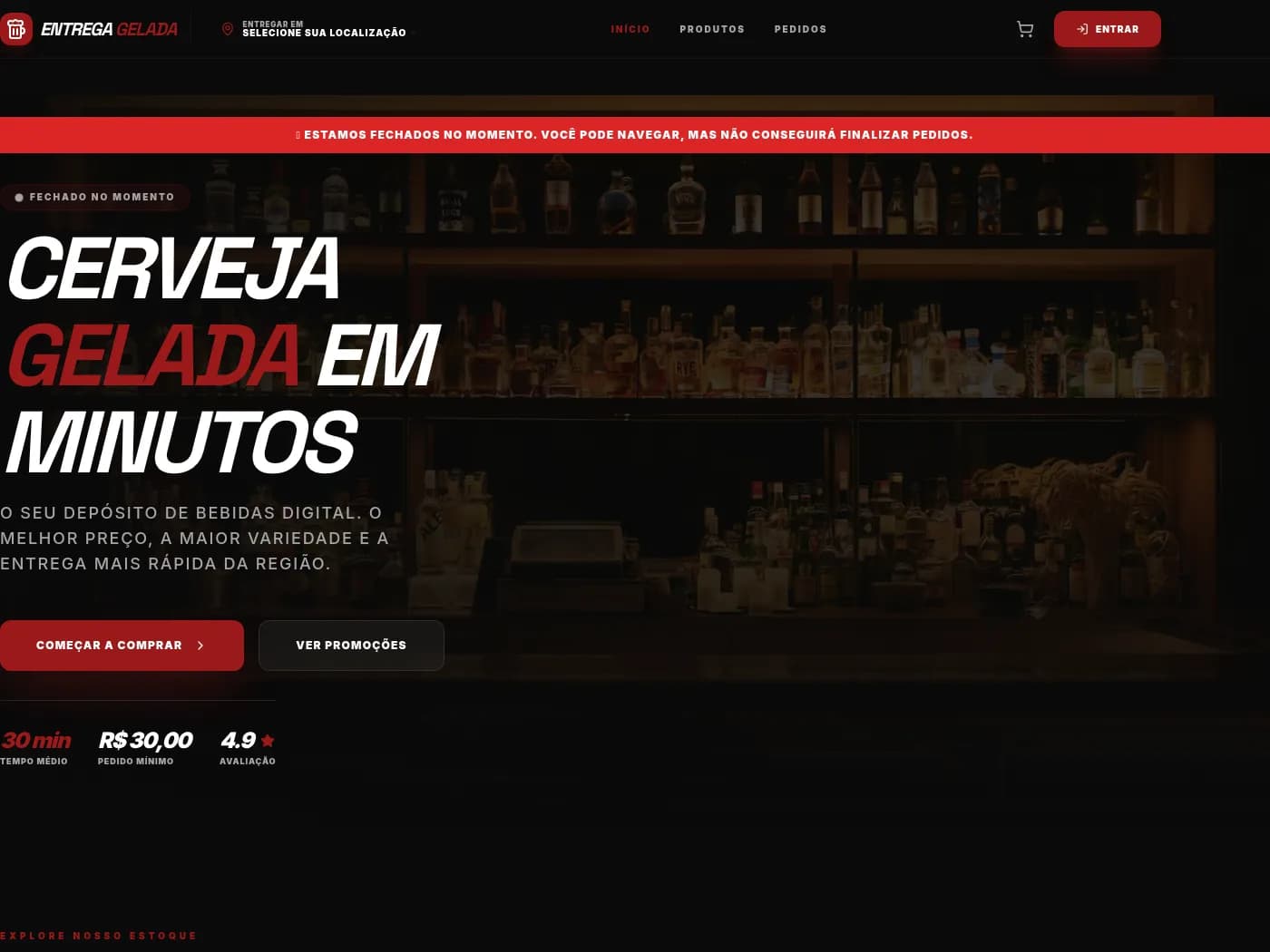 Entrega Gelada Delivery