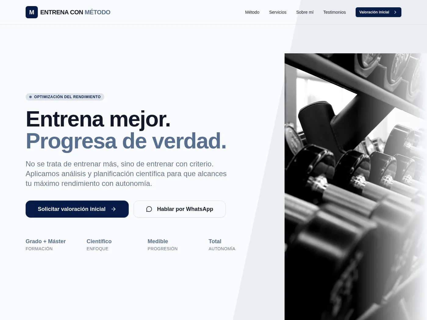 Entrena con Método