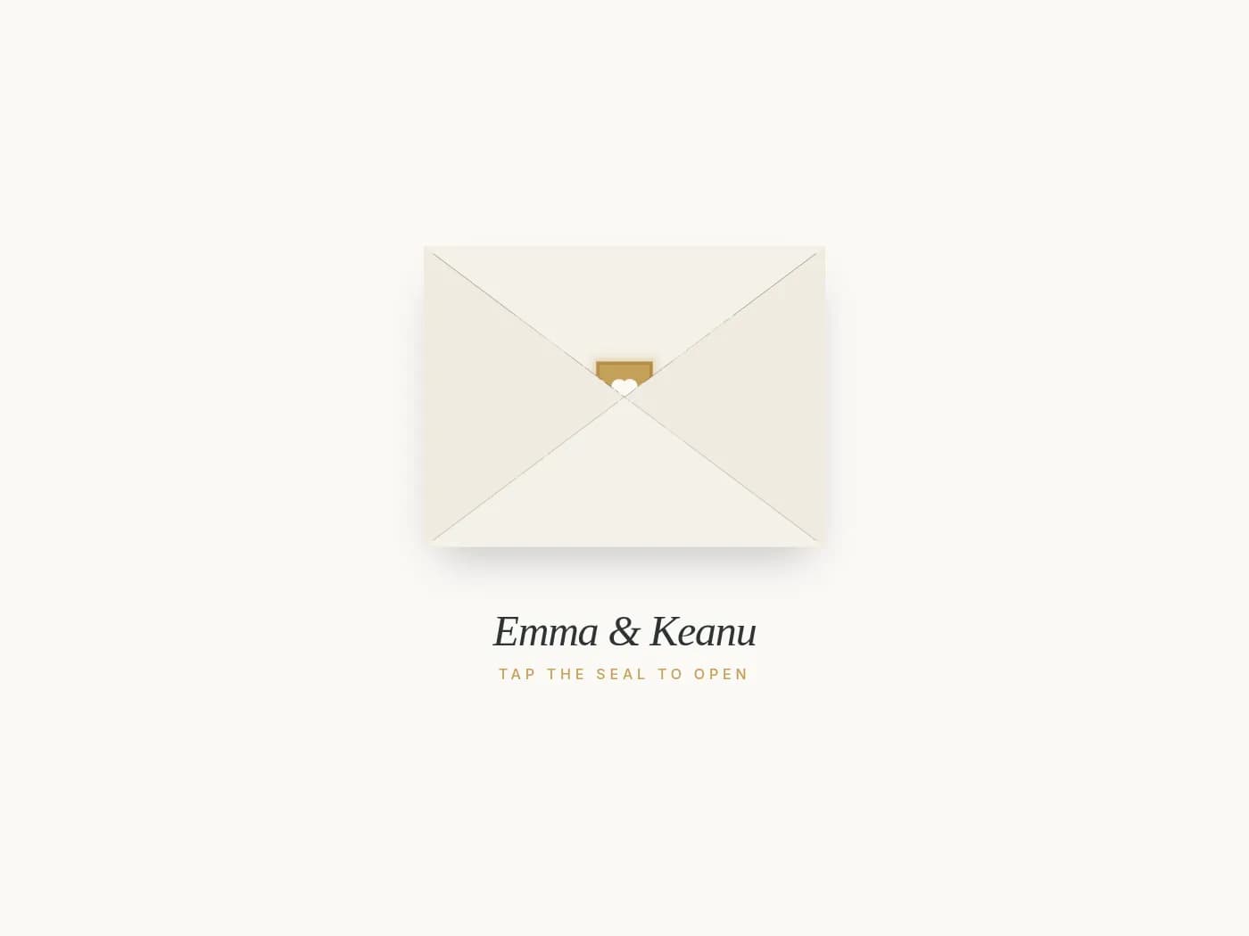 Envelope Save The Date