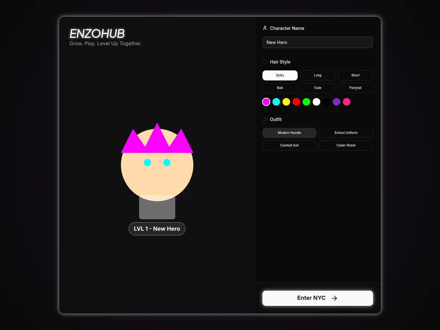 EnzoHub Anime Game