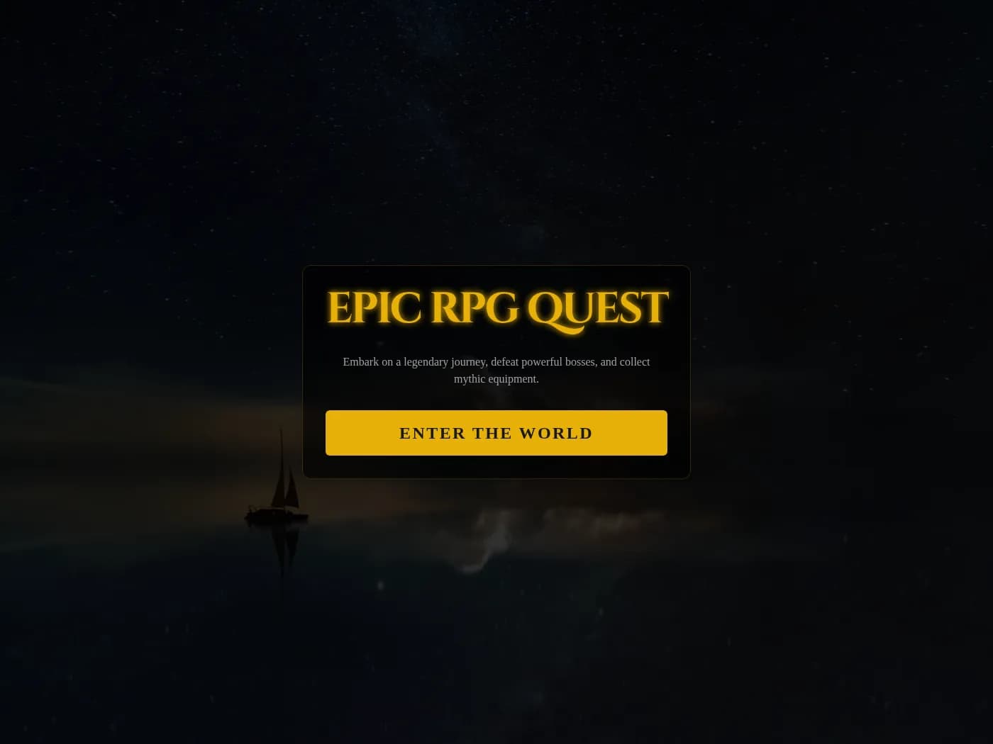 Epic RPG Quest