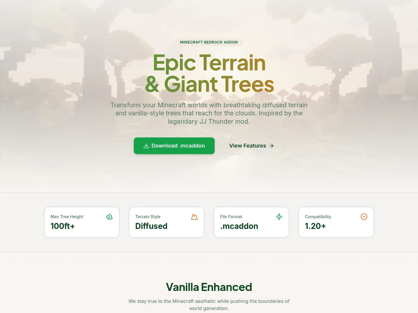 Epic Terrain Addon
