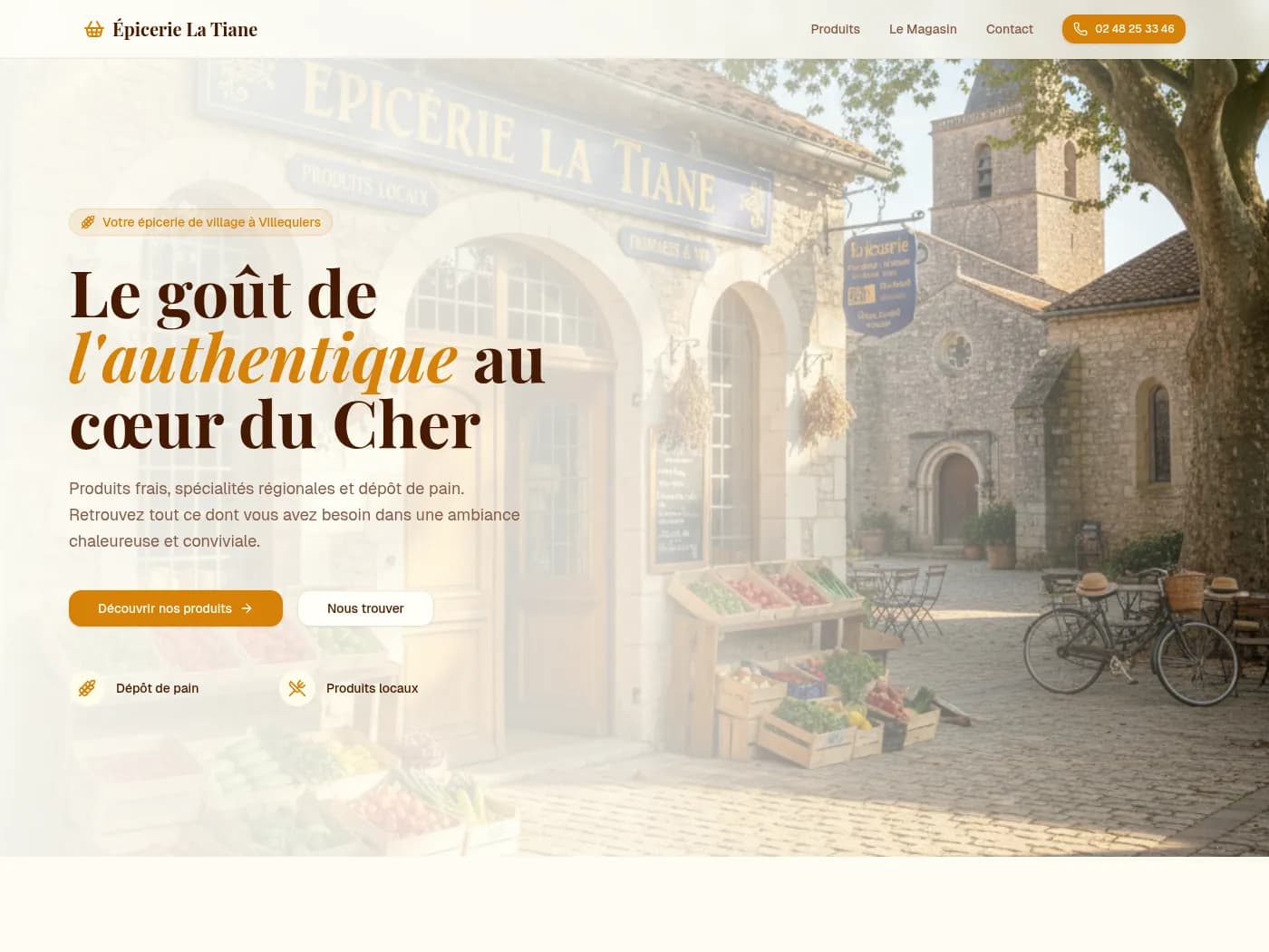 Épicerie Locale Showcase