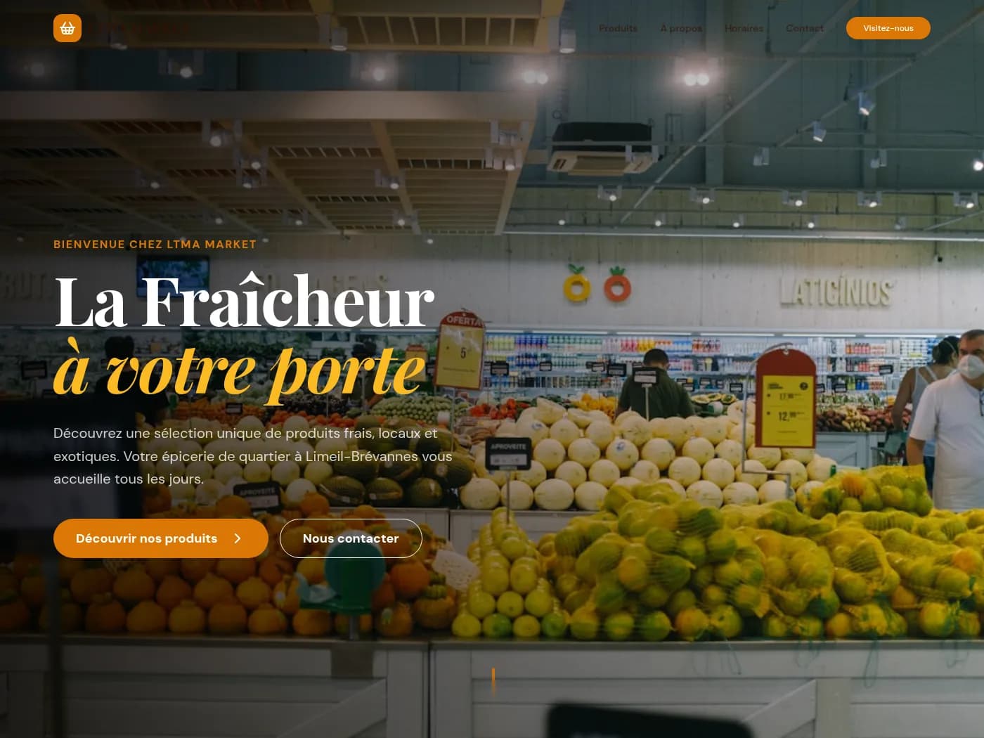 Épicerie Vitrine Web