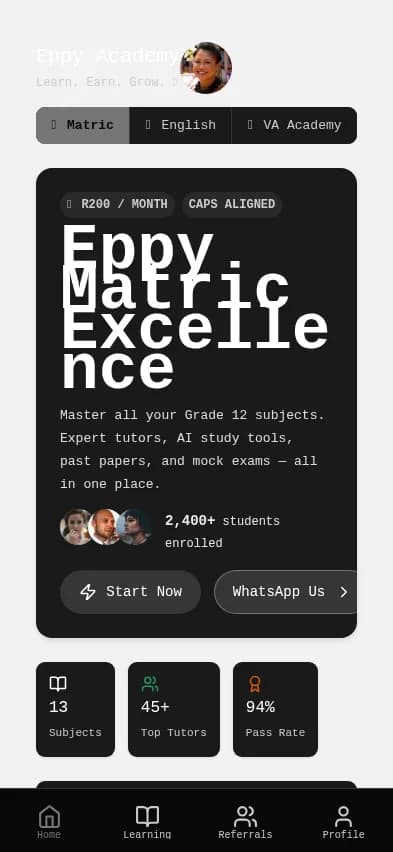 Eppy Academy Platform