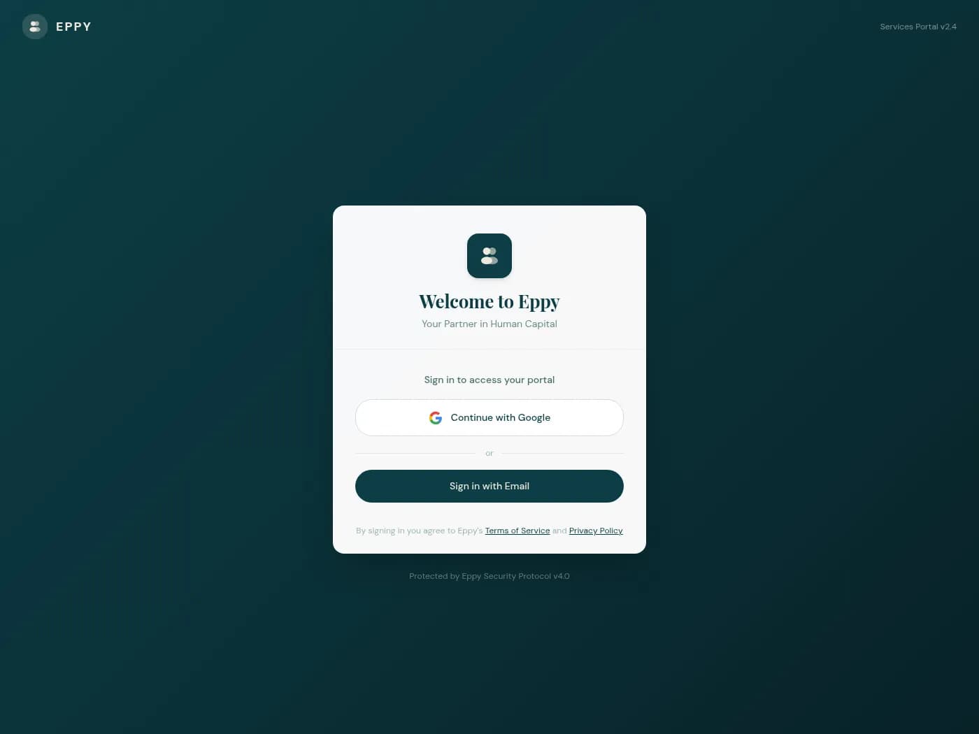 Eppy Services Demo