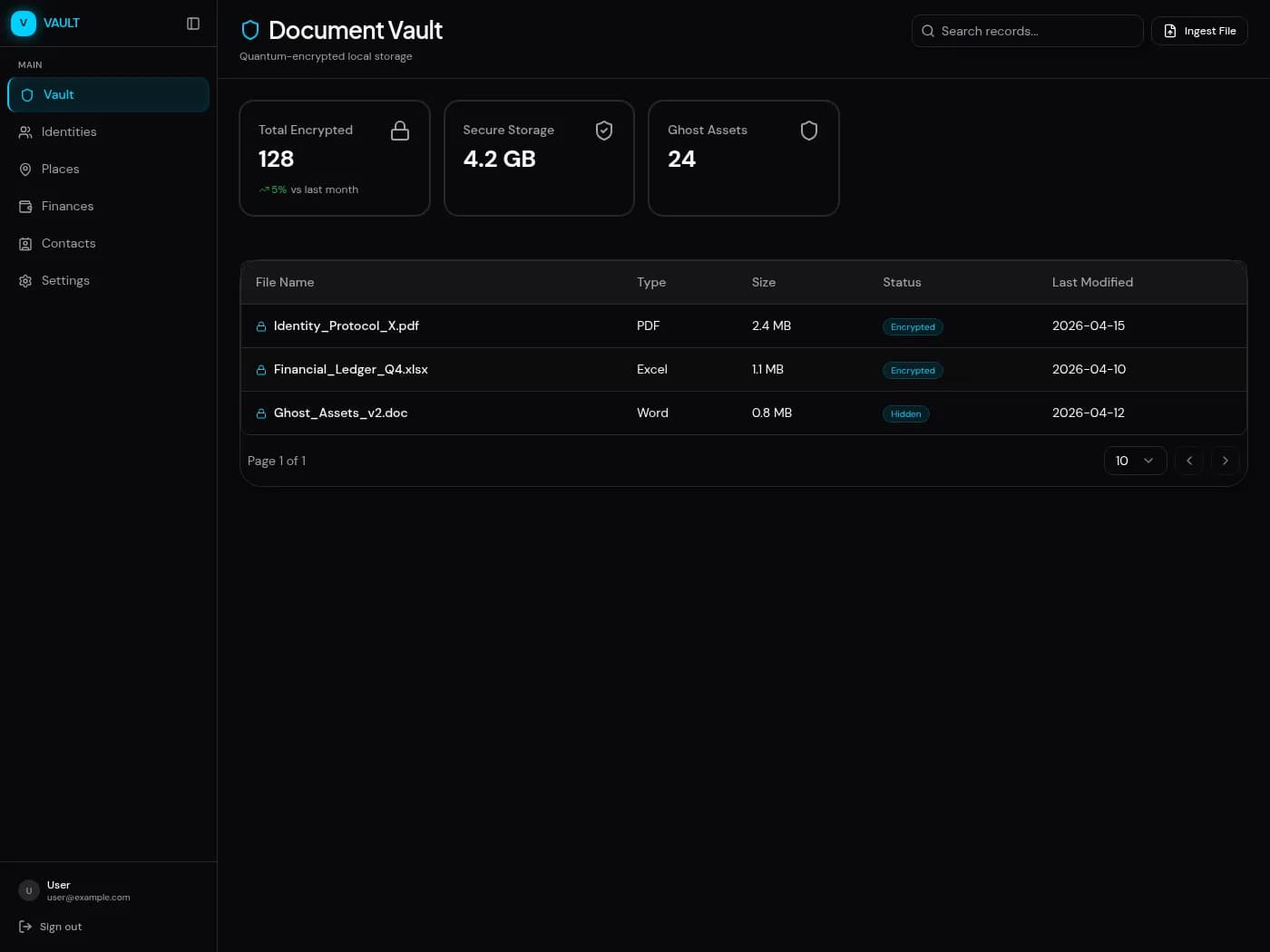 Epstein Vault App