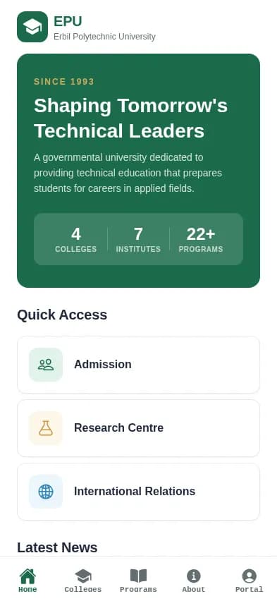 EPU Edu App
