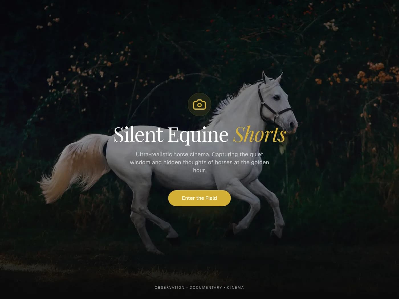 Silent Equine Shorts