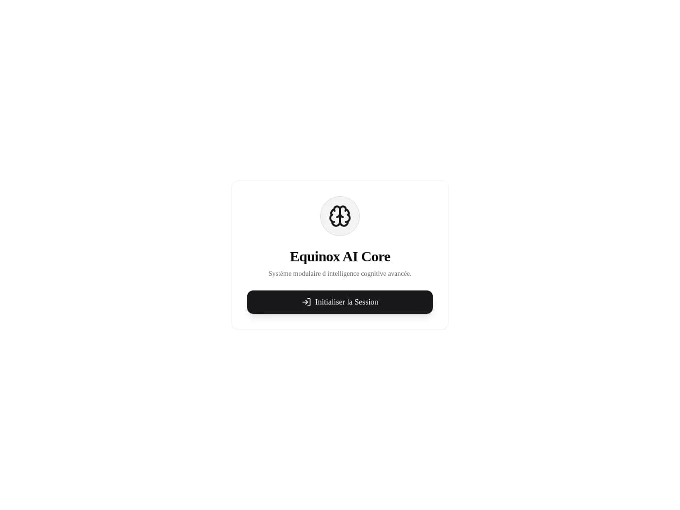 Equinox AI Core