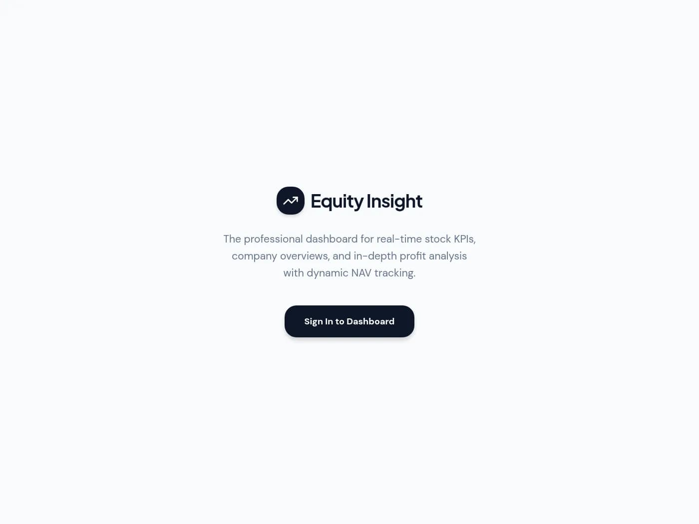Equity Insight Dashboard