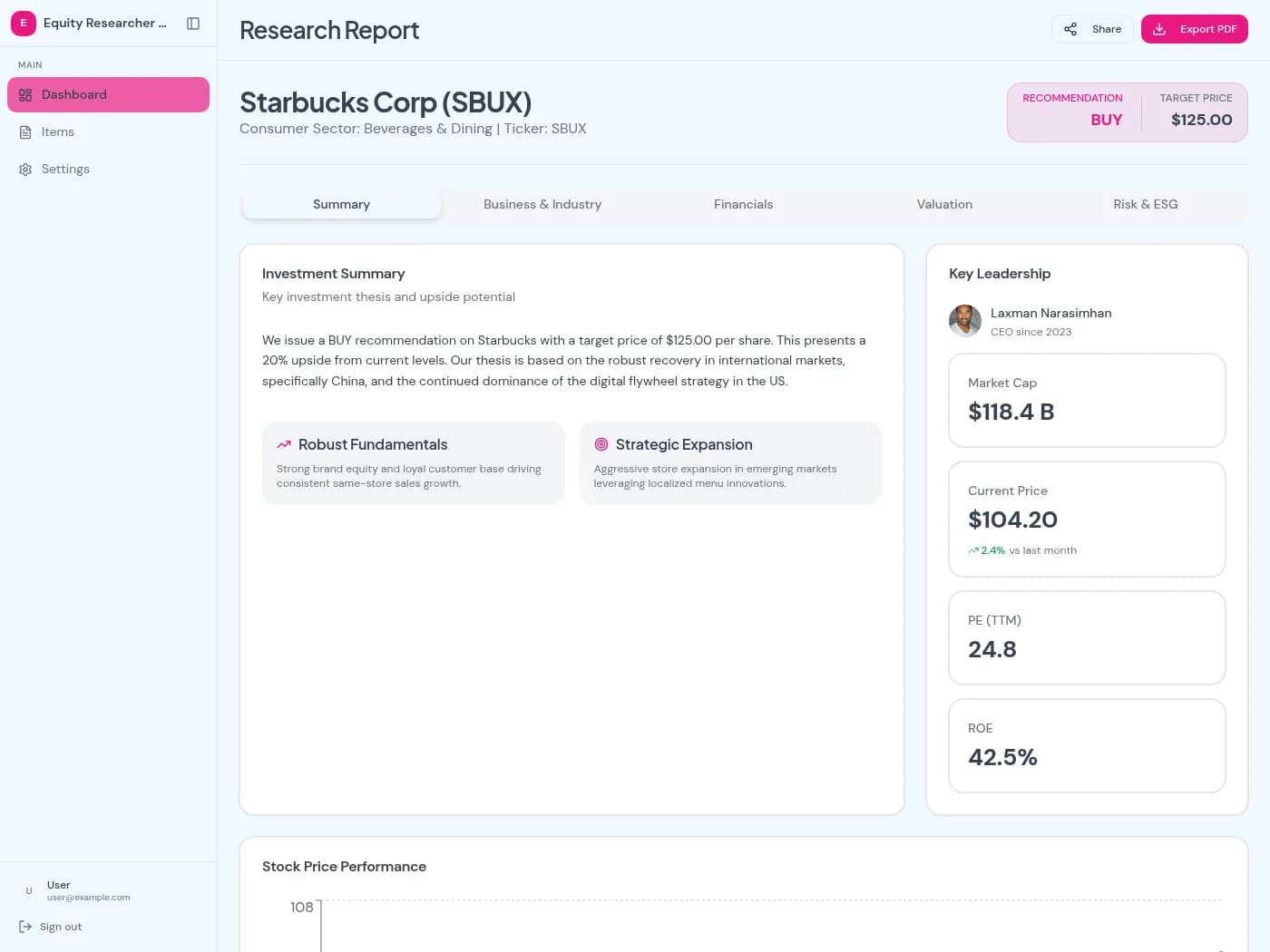 Equity Researcher Pro
