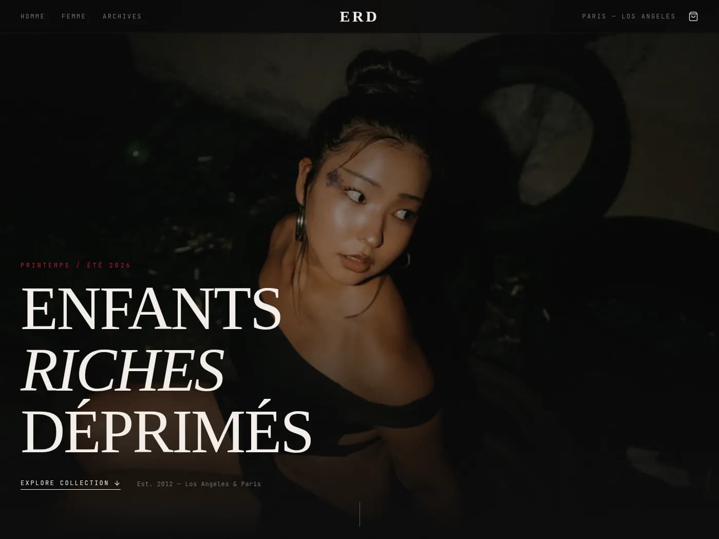 ERD Fashion Storefront