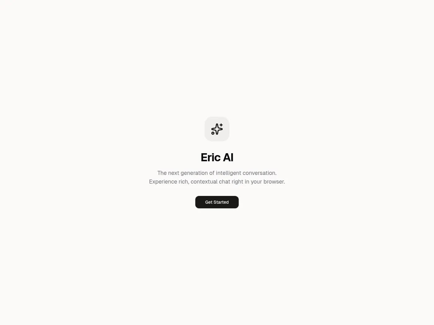 Eric AI Chatbot