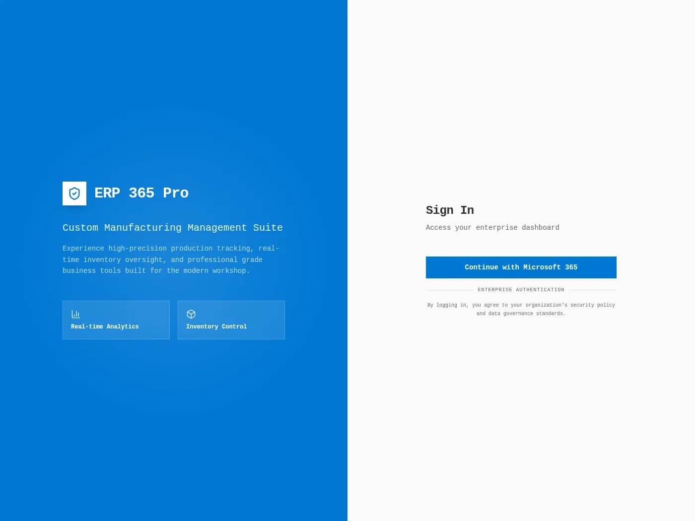 ERP 365 Pro UI Suite