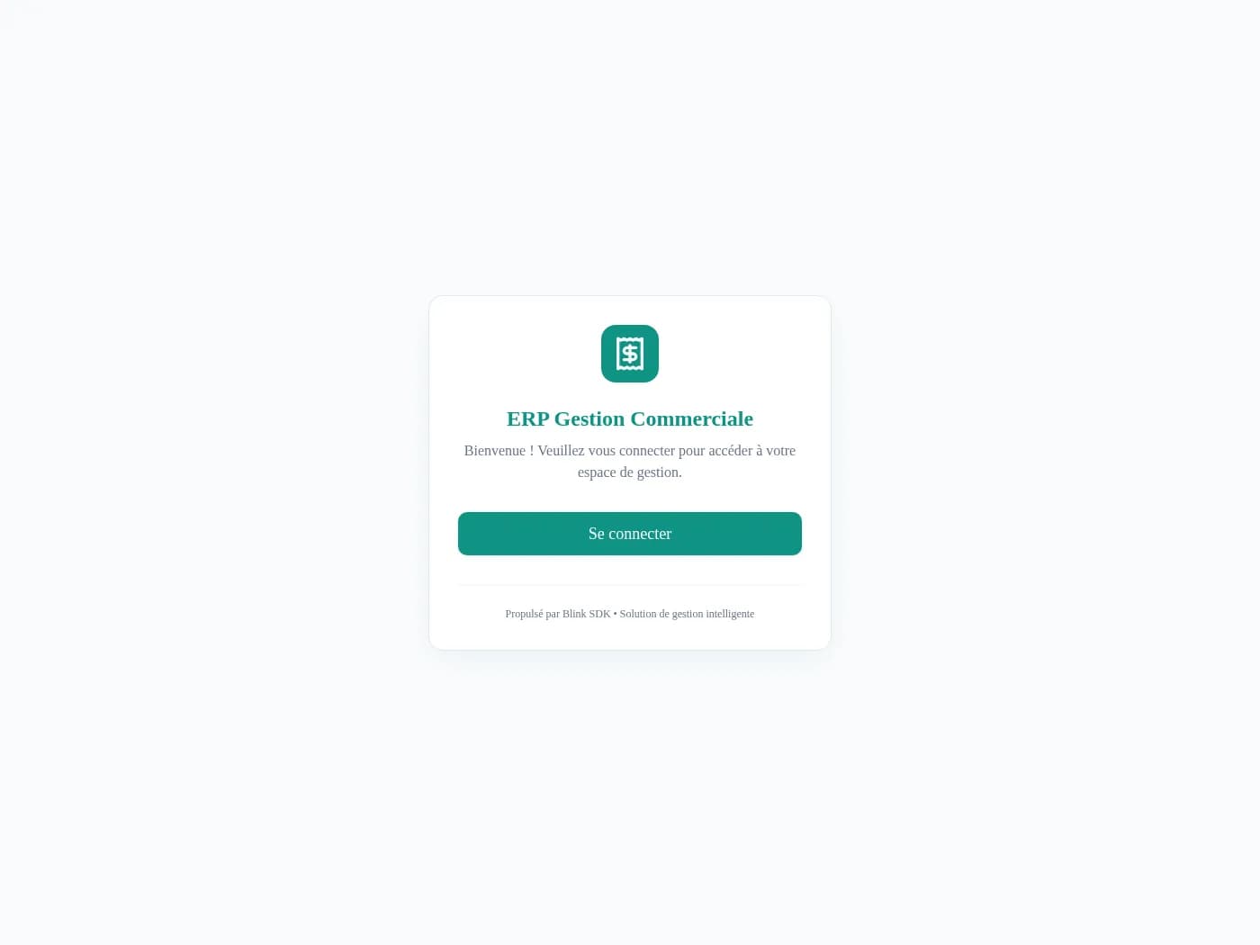 ERP Gestion Commerciale