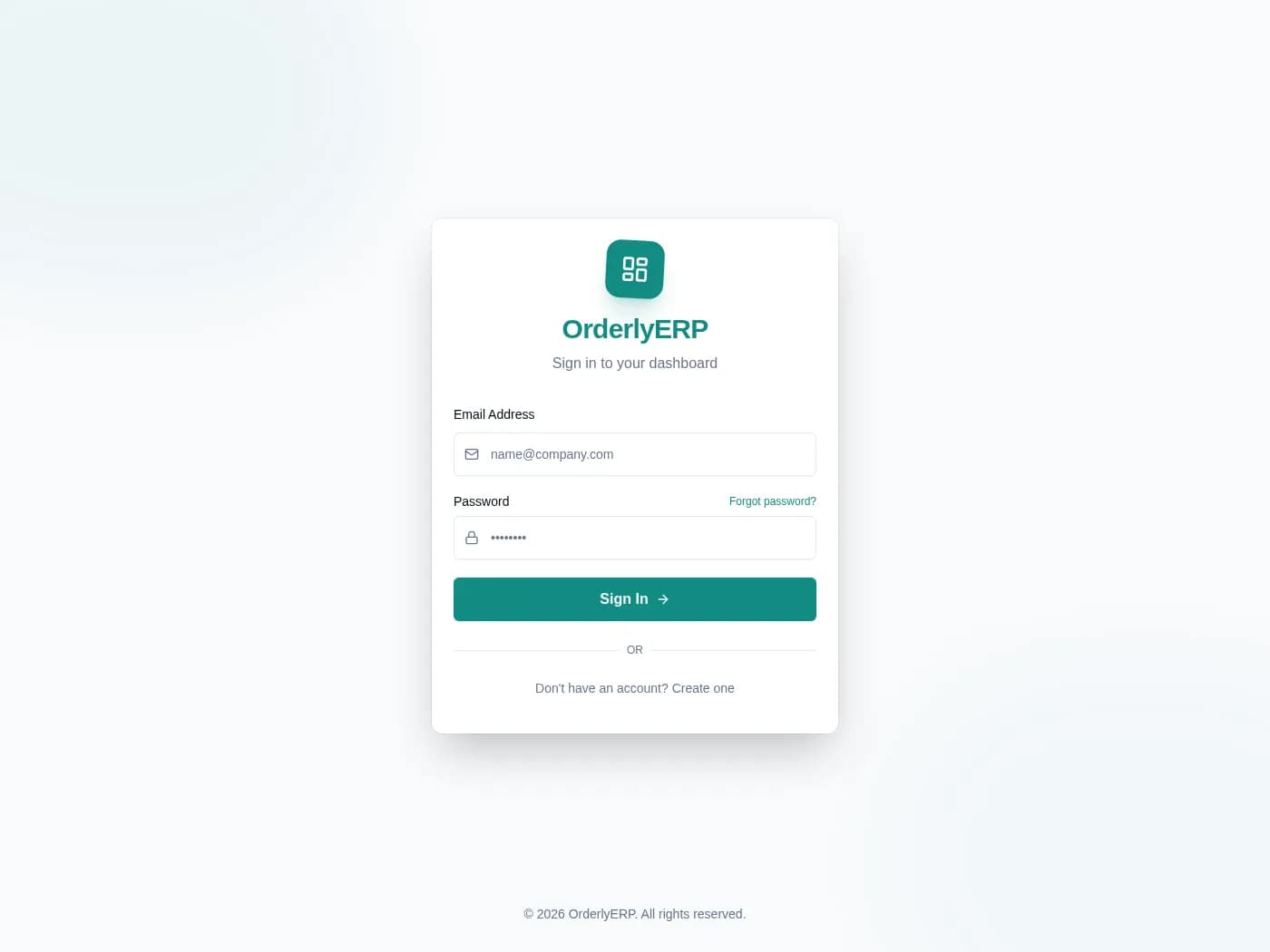 OrderlyERP
