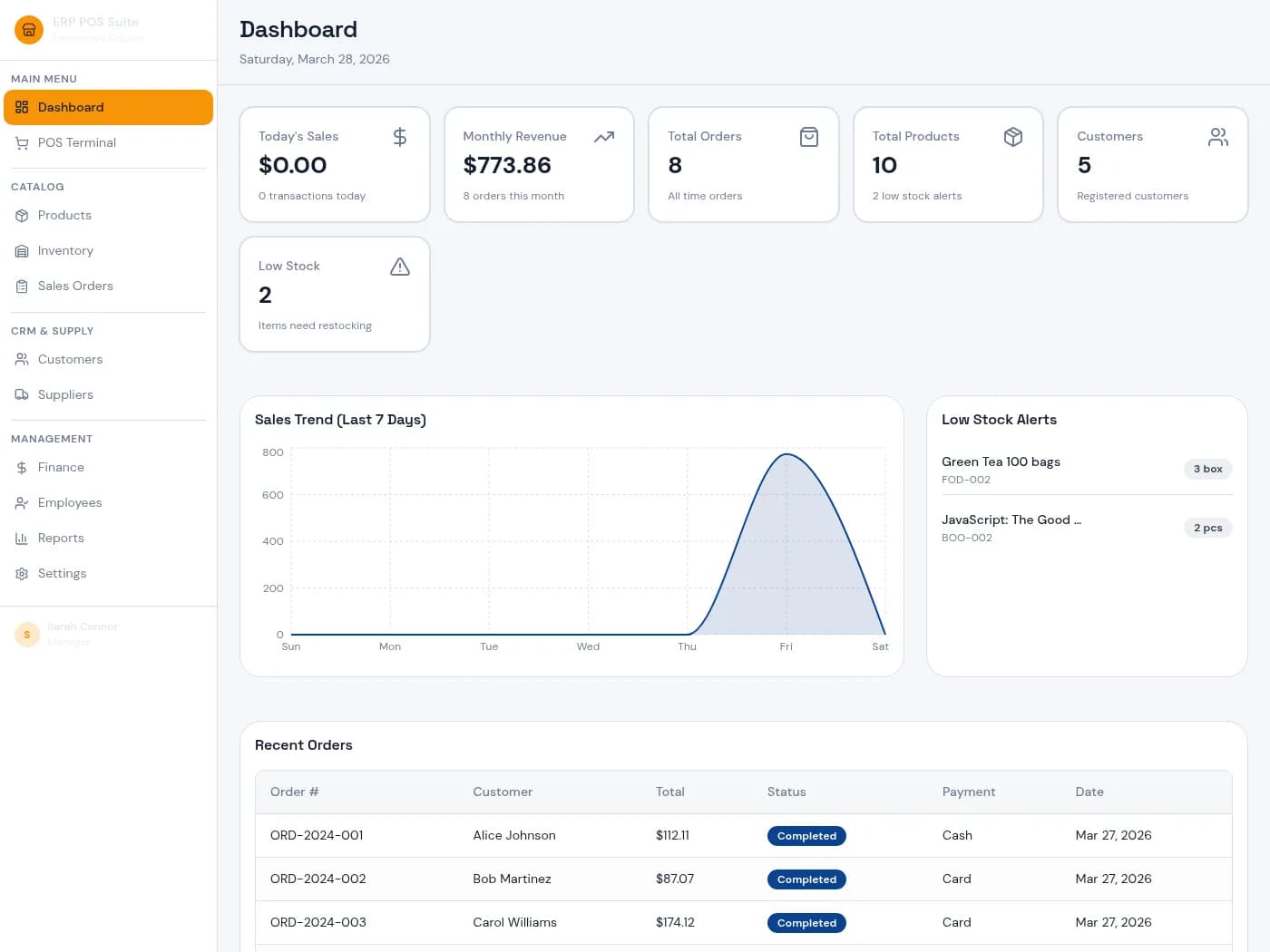 ERP POS Suite