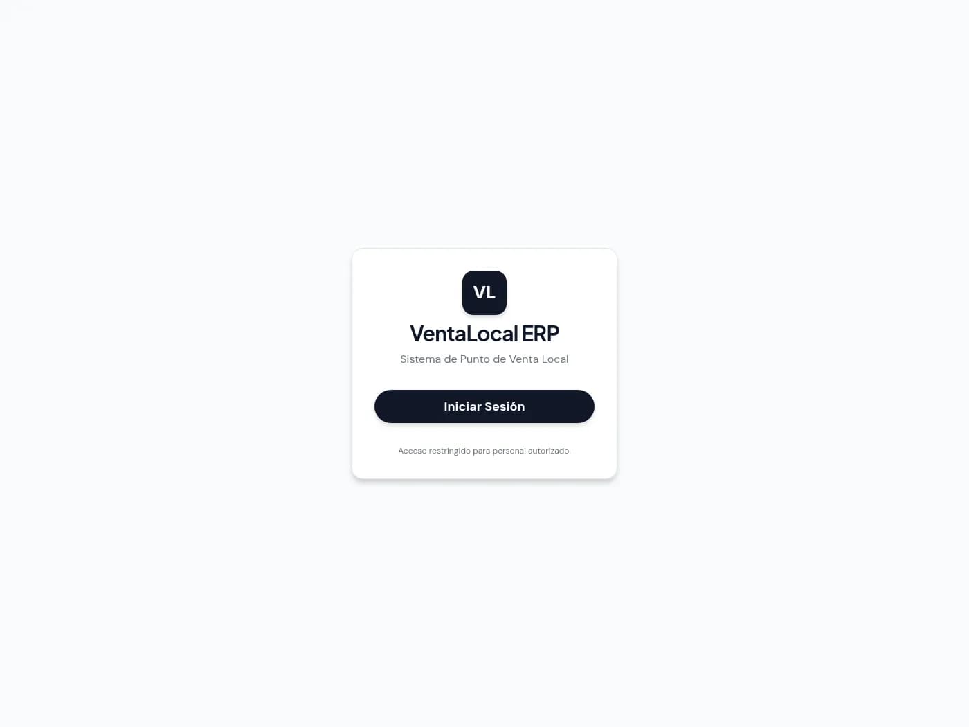VentaLocal ERP