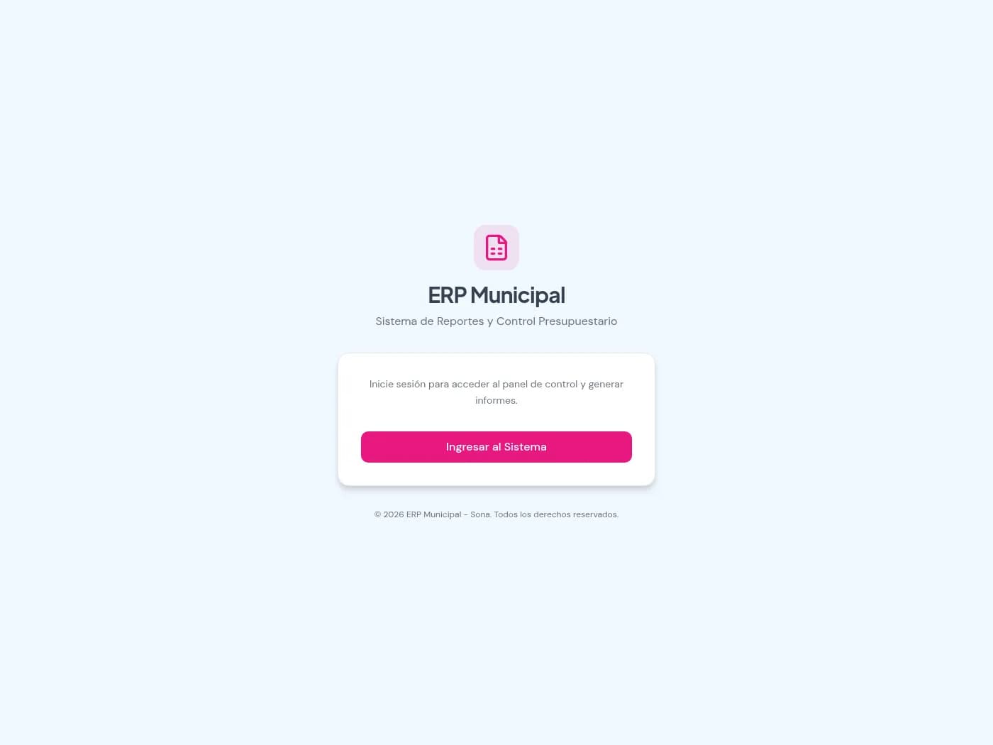 ERP Report Generator