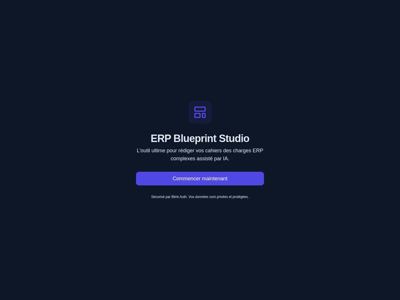 ERP Blueprint Studio