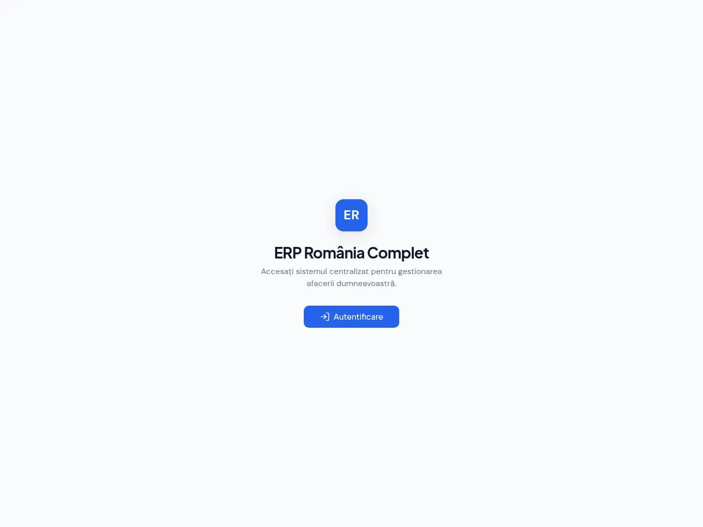 ERP România Complet