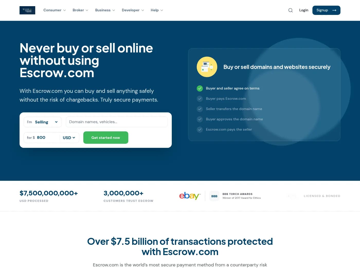 Escrow Platform Clone